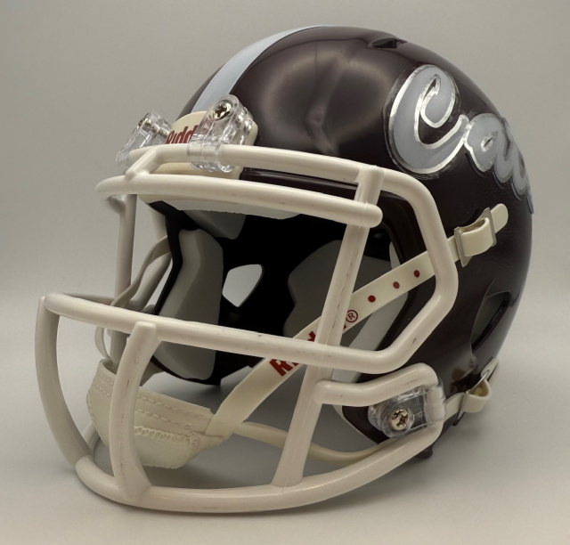 High School Mini football helmets home page