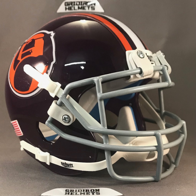 USFL mini football helmets