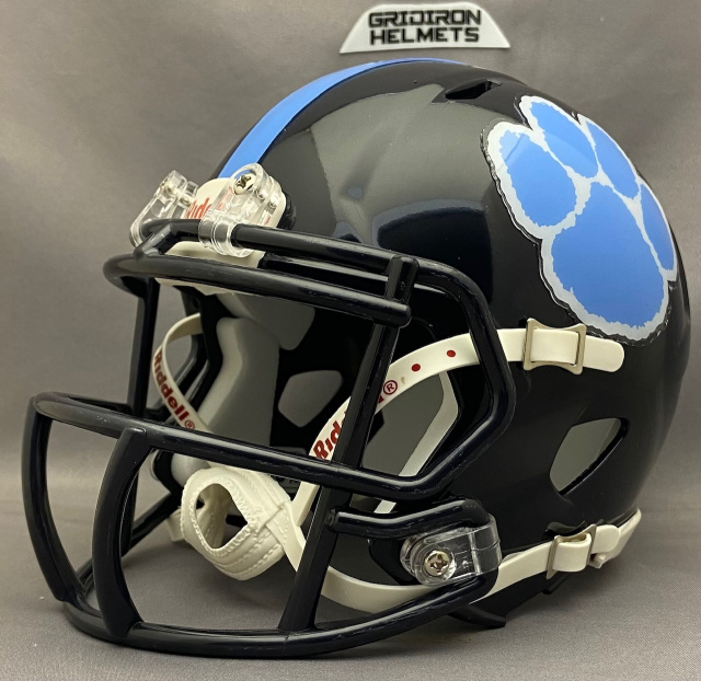 Mount Mansfield Union Cougars HS 2022 (VT) Riddell speed (Decal is on ...
